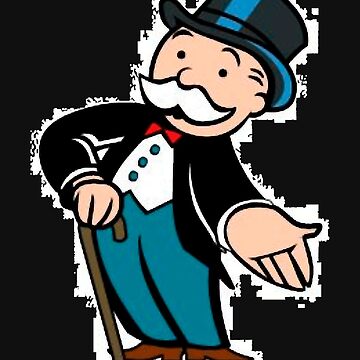 "Mr monopoly" Sticker for Sale by RamonaGoytia | Redbubble
