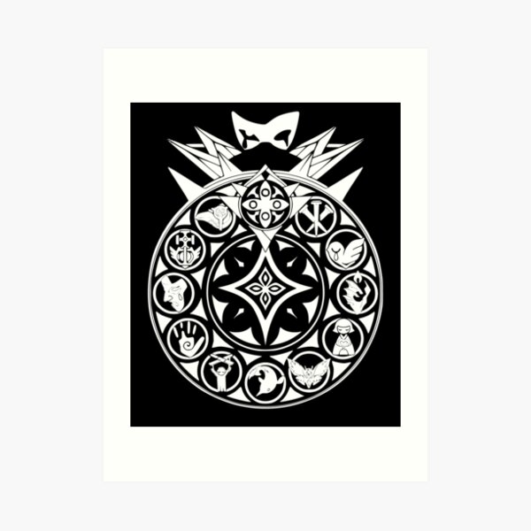 "Genshin Impact Fatui Harbingers" Art Print for Sale by TeyvatTailor ...