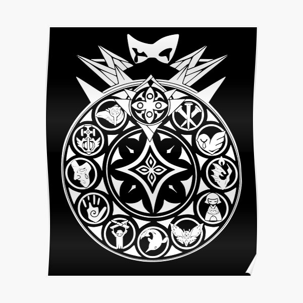 "Genshin Impact Fatui Harbingers" Poster for Sale by TeyvatTailor ...