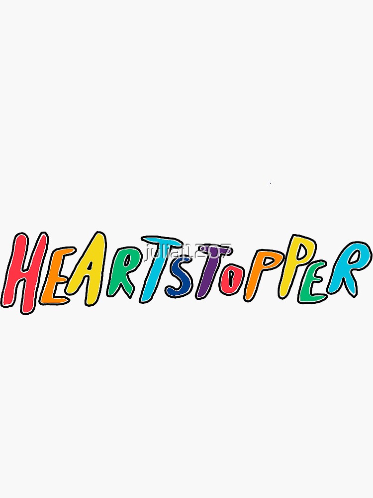 "Heartstopper Fan Art" Sticker by juliaj1207 | Redbubble