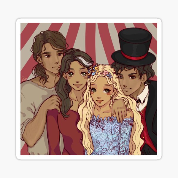 "Caraval Squad" Sticker by riddlemesofia | Redbubble