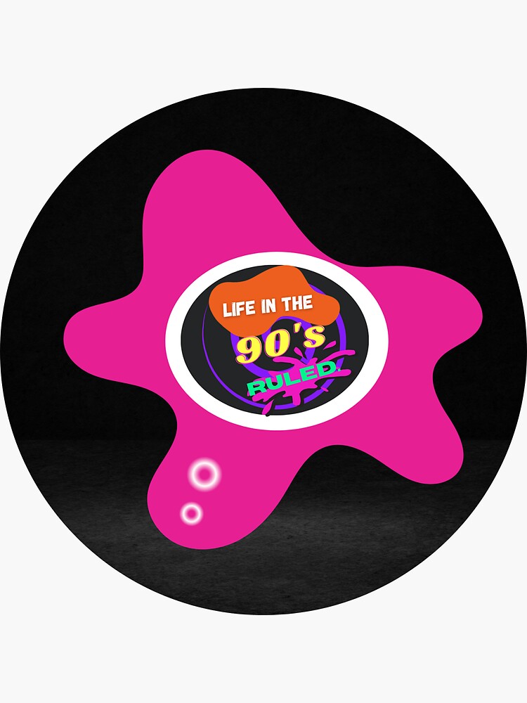 "Pink Gak Fanart Life in the 90's Ruled Nickelodeon Nostalgia Funny ...