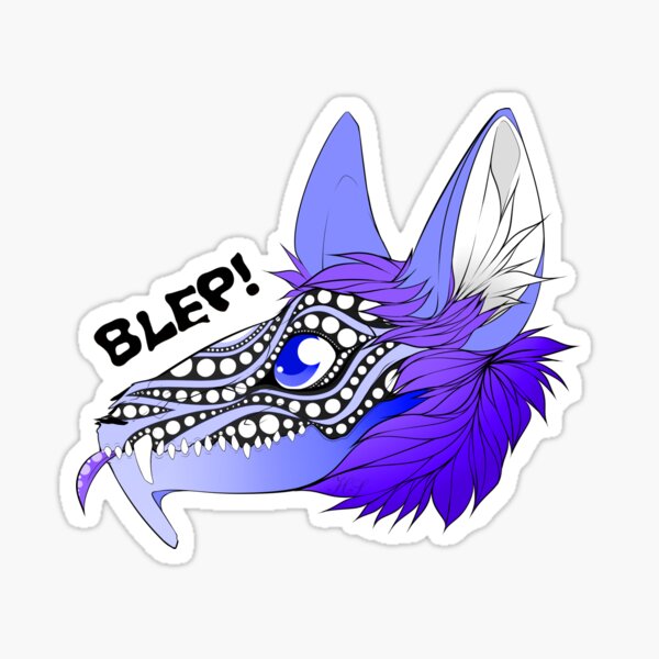 "skull blep" Sticker for Sale by CreatureCreations | Redbubble