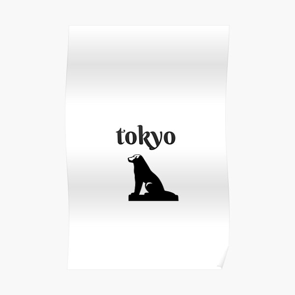"TOKYO Hachiko sculpture" Poster for Sale by IdeasForArtists | Redbubble