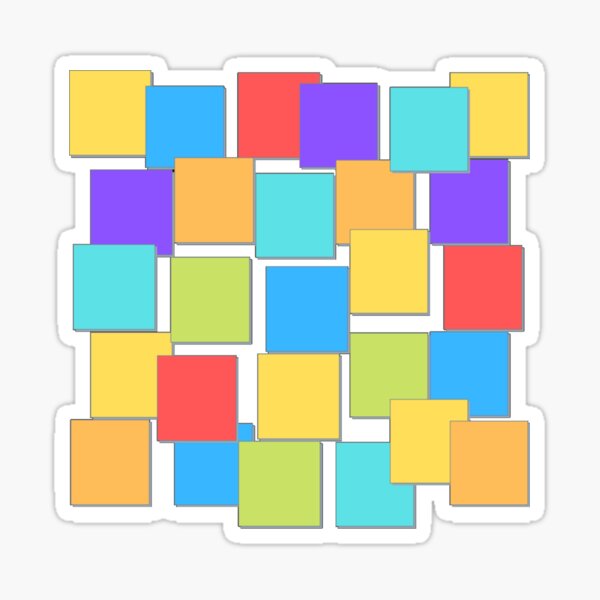 "Cube design" Sticker by Xodin | Redbubble