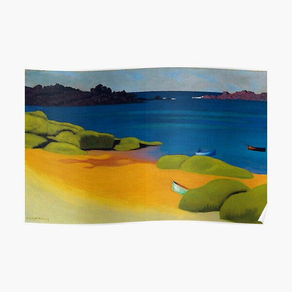 "Beach Landscapes | Rade à Trégastel by Felix Vallotton Fine Art Print ...