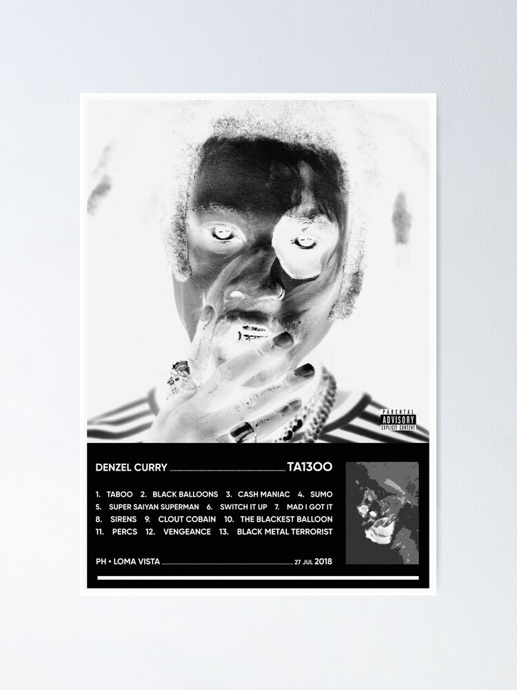 "TA13OO Aesthetic Tracklist (Inverted)" Poster by TOURETTESBOYLOL ...