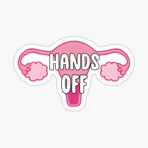 "Hands Off" Sticker by KyleeLaryy | Redbubble