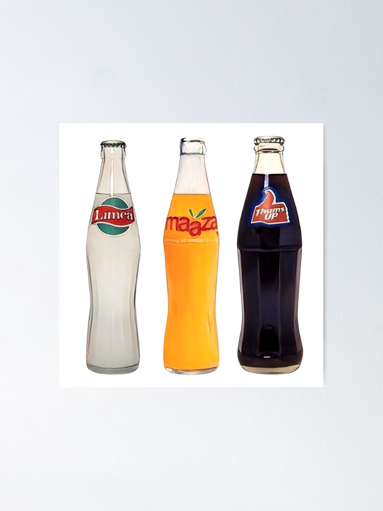 "Limca x Maaza x Thums Up " Poster by rradiobombayy | Redbubble