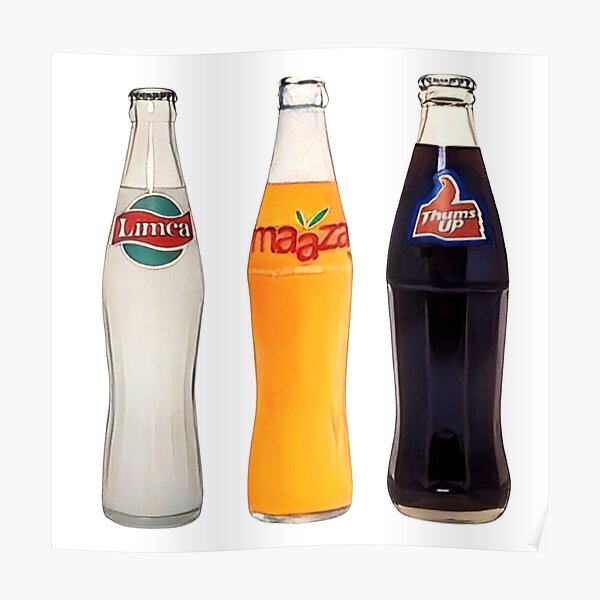 "Limca x Maaza x Thums Up " Poster by rradiobombayy | Redbubble