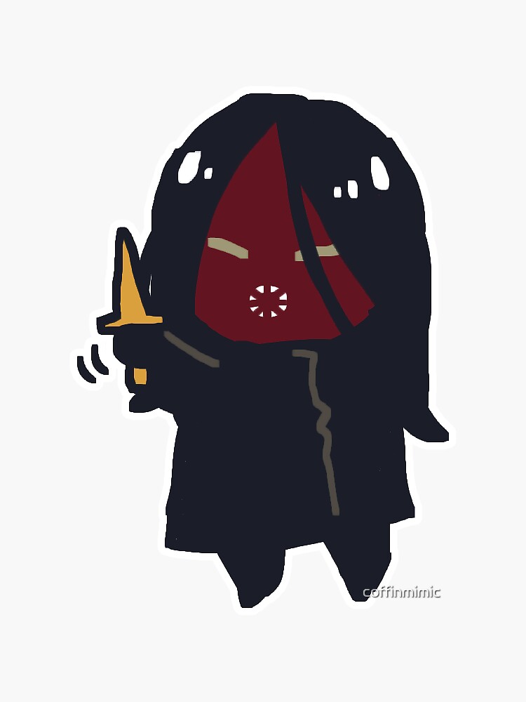 "gabriel (malignant)" Sticker by coffinmimic | Redbubble