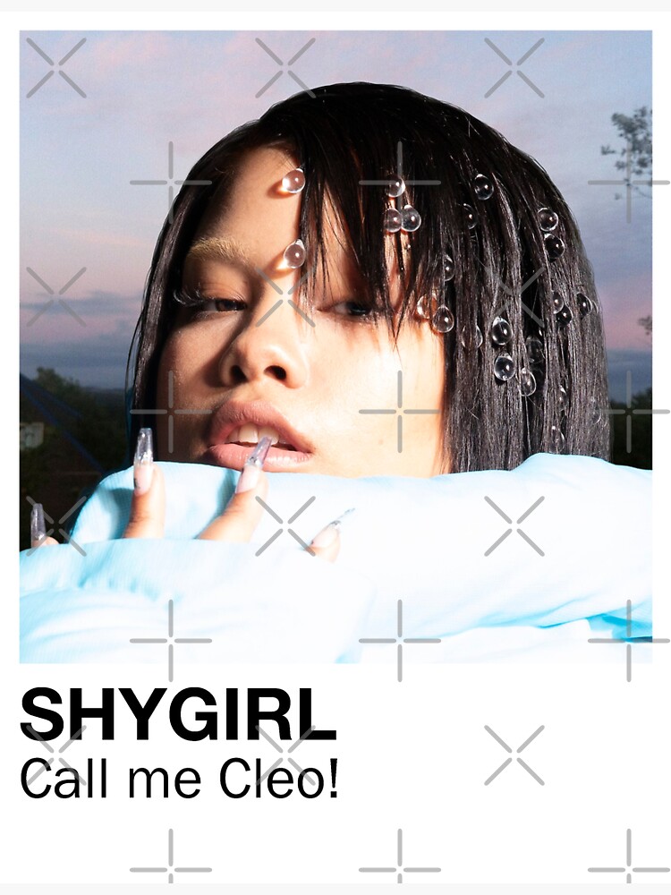 "SHYGIRL CALL ME CLEO PANTONE" Sticker for Sale by cybergushy | Redbubble