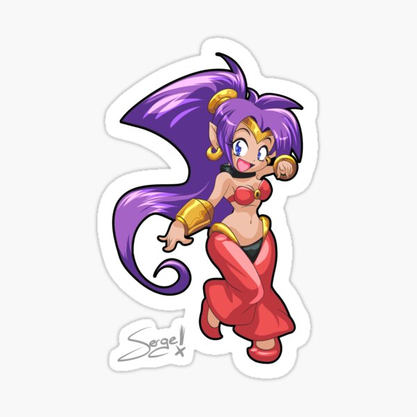 "Shantae - No BG" Sticker for Sale by Nekoiichi | Redbubble