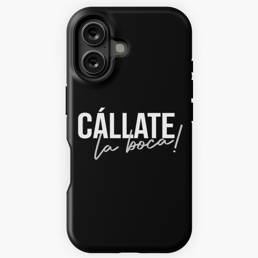 "Callate la boca" Sticker for Sale by LatinoPower | Redbubble