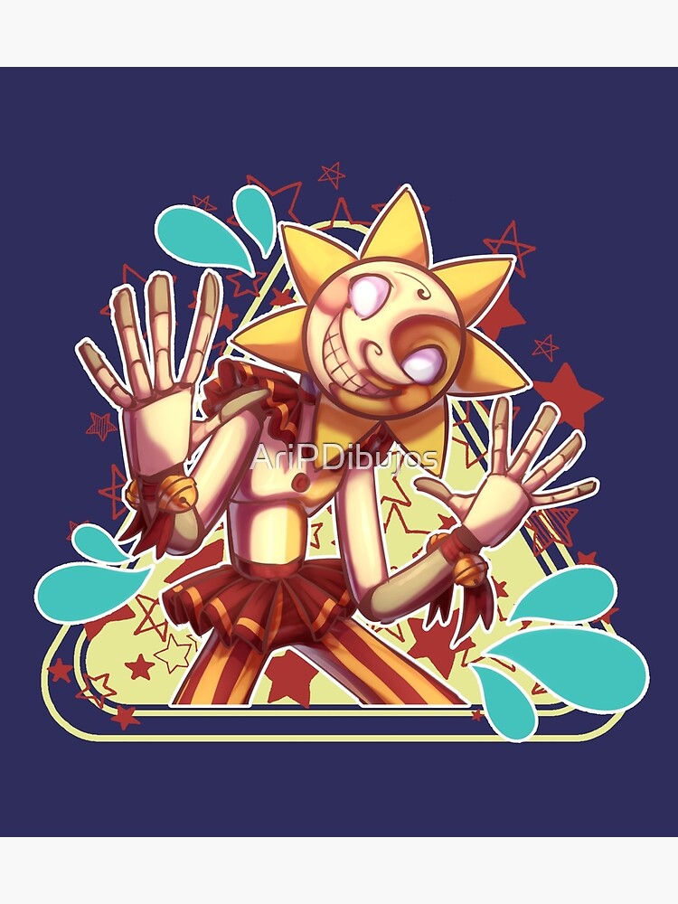 "Sundrop - FNAF Security Breach" Poster for Sale by AriPDibujos | Redbubble