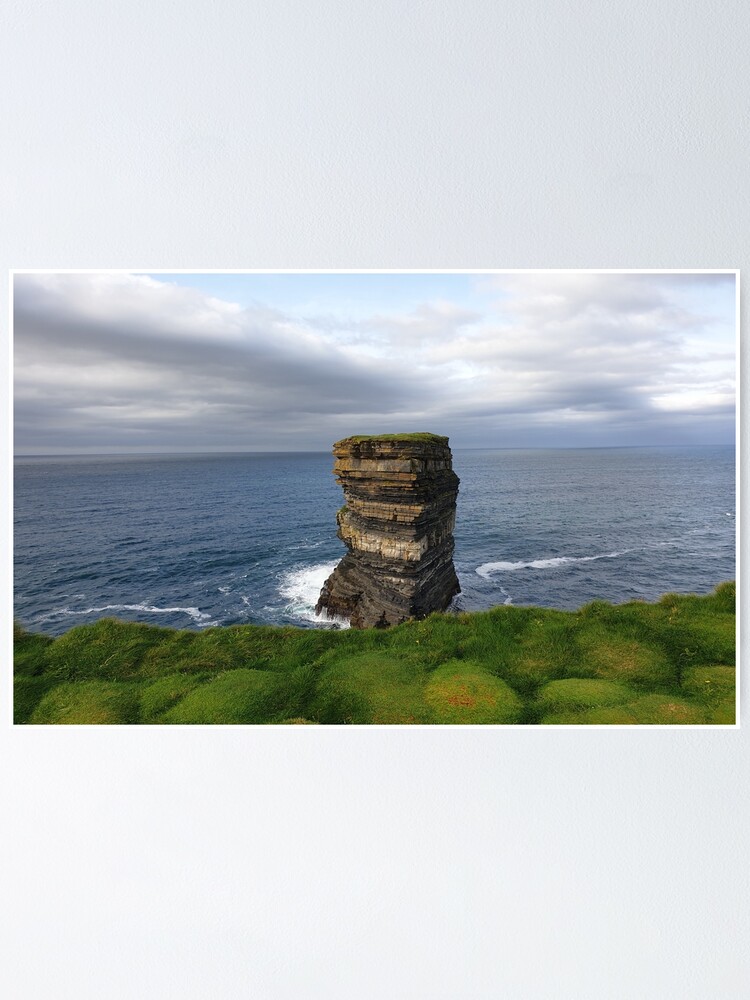 "Downpatrick Head View Ballycastle County Mayo Ireland " Poster for ...