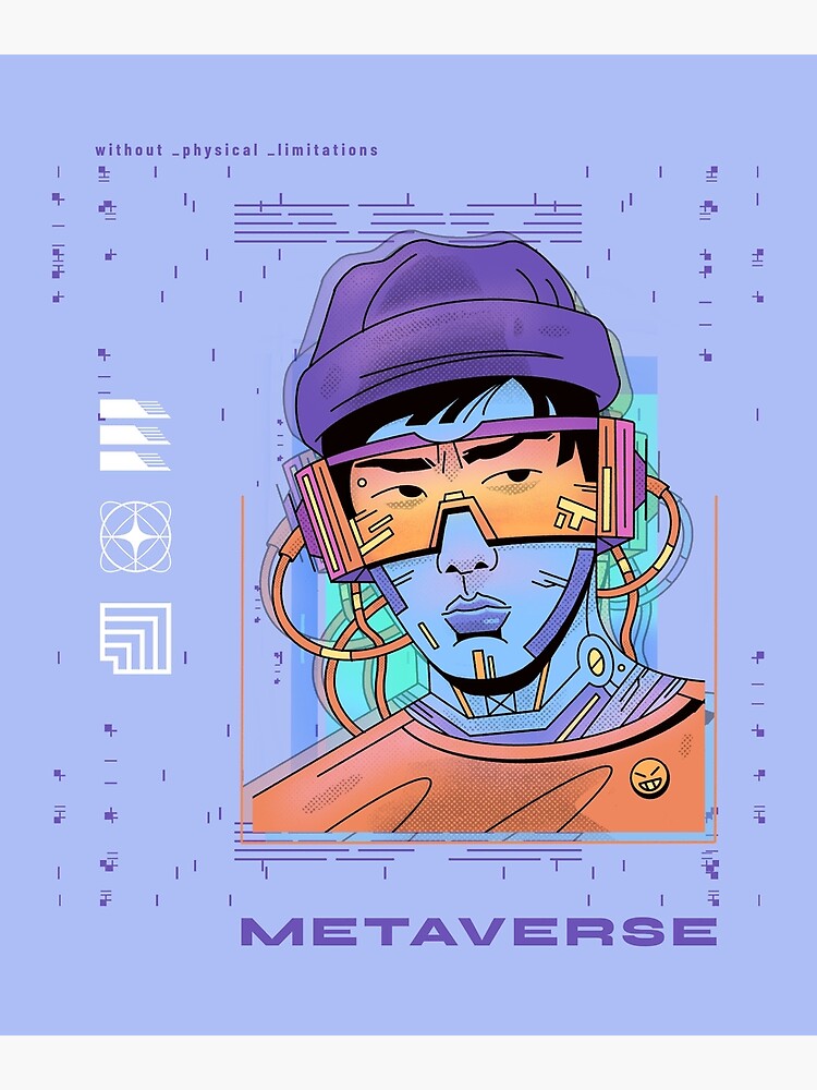 "METAVERSE" Poster for Sale by AladdinMktgs | Redbubble