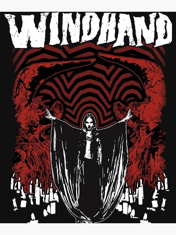 Poster « Windhand doom métal stoner rock », par DedraJohnson | Redbubble