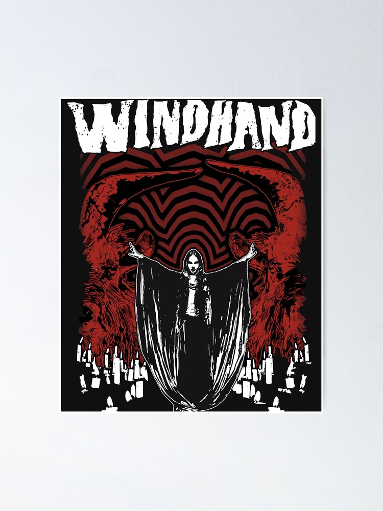 Poster « Windhand doom métal stoner rock », par DedraJohnson | Redbubble