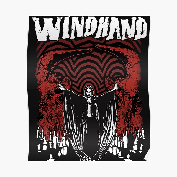 Poster « Windhand doom métal stoner rock », par DedraJohnson | Redbubble