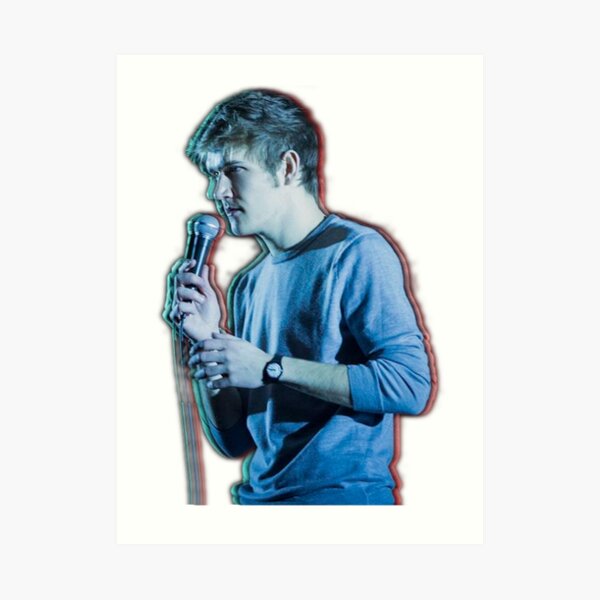 "Bo Burnham Split" Art Print by JeffWing | Redbubble