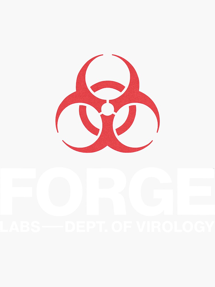 "Forge Labs Merch" Sticker by XavierAlexandre | Redbubble
