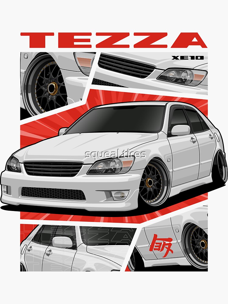 "Altezza / IS300" Sticker by haiproject | Redbubble