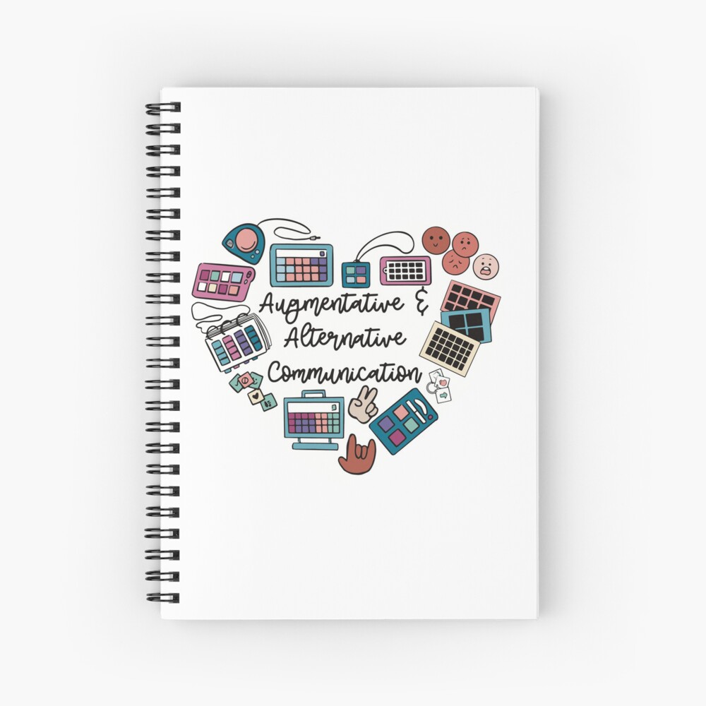 "AAC heart design " Sticker for Sale by DrawntoAAC | Redbubble