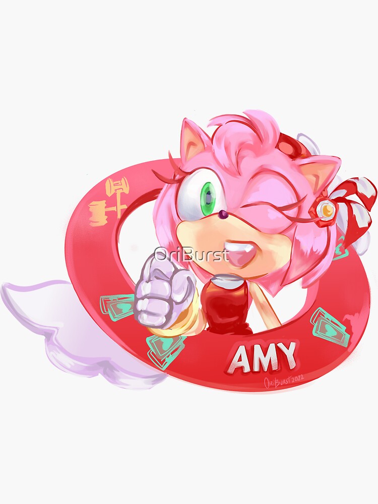 "amy emblem" Sticker by OriBurst | Redbubble