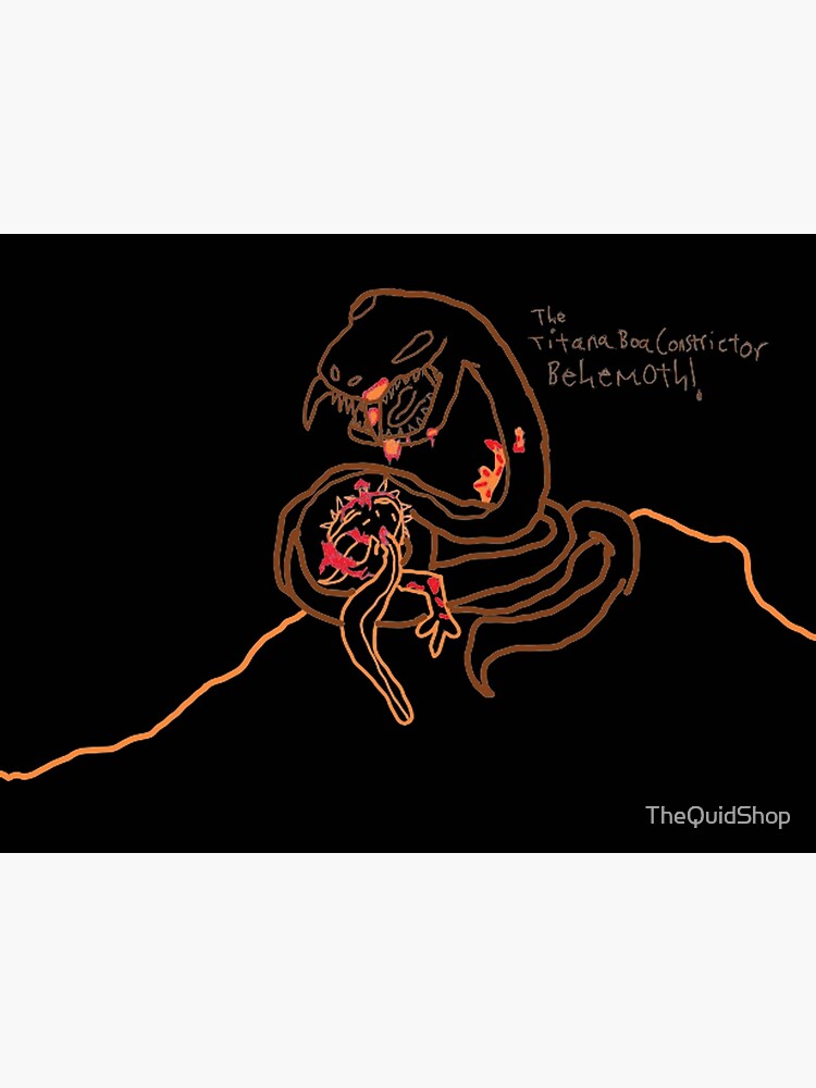 "Sleep Monsters #3 - The Titana Boa Constrictor Behemoth, Color ...