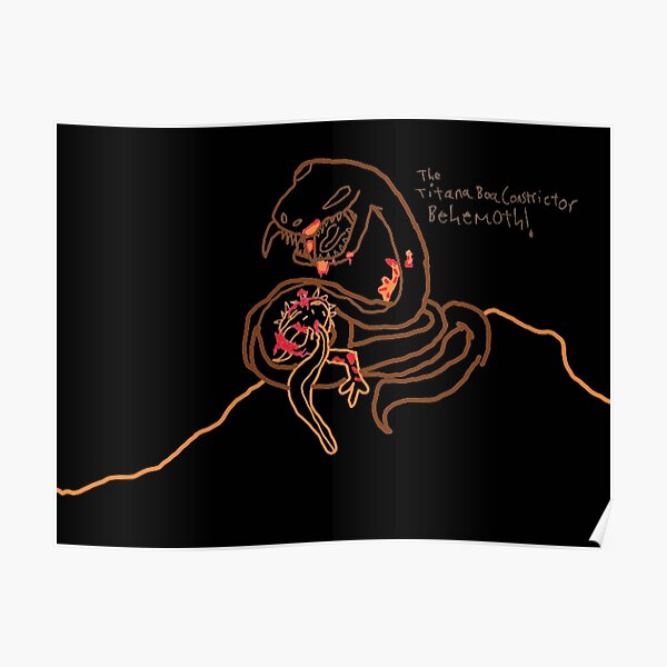 "Sleep Monsters #3 - The Titana Boa Constrictor Behemoth, Color ...