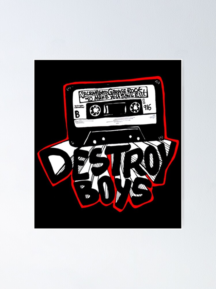 "Destroy Boys Band Destroy Boys Band Destroy Boys Band Popular" Poster ...