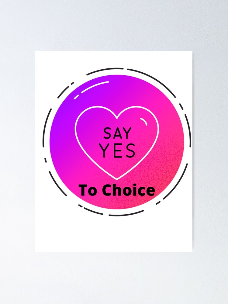 "Choice" Poster by adamajd | Redbubble