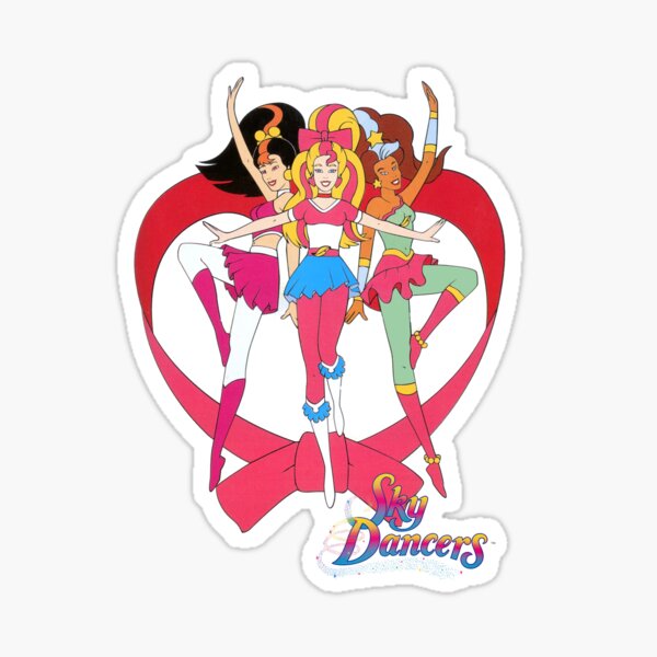"Sky Dancers Girl Group" Sticker for Sale by The Jewel Riders Archive ...