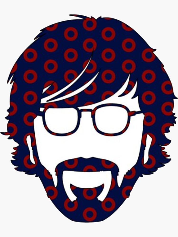 "Trey Anastasio Phish" Sticker by HarryWong85 | Redbubble