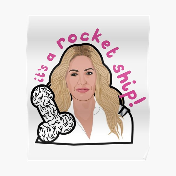 "Kate Chastain - Below Deck - It's A Rocket Ship - Chief Stew" Poster ...