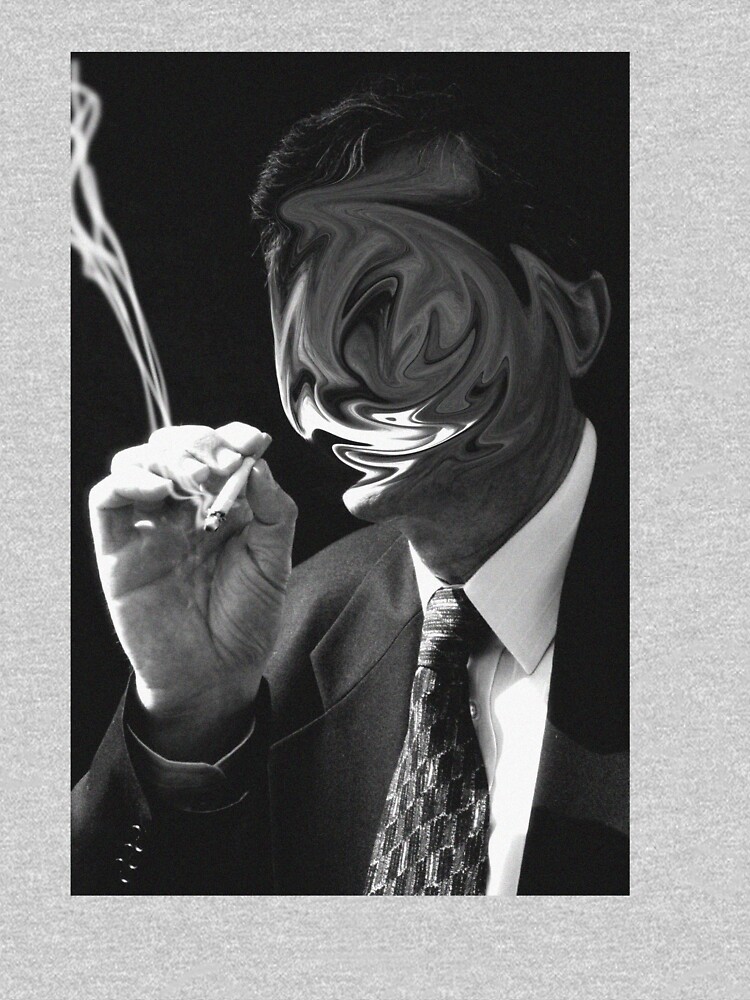 "X-Files - Cigarette Smoking Man" Essential T-Shirt for Sale by ...