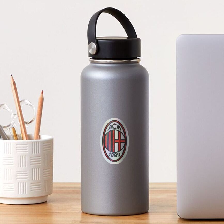 "AC milan fabric style logo" Sticker for Sale by kt102000 | Redbubble