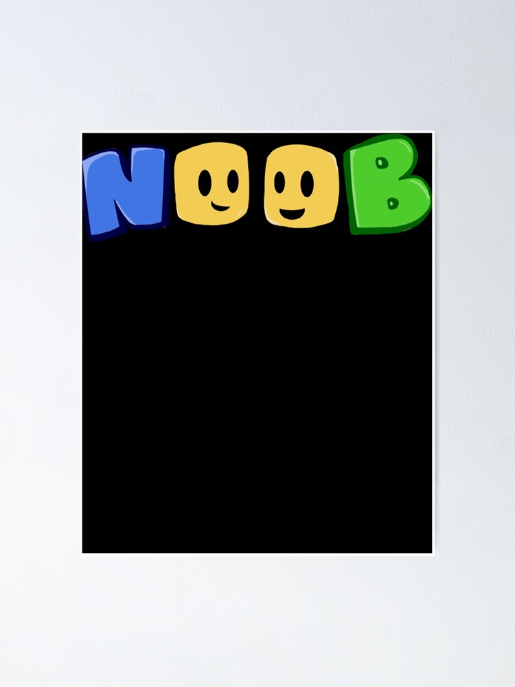 "Noob Blockheads Roblox Vintage Retro" Poster for Sale by ...