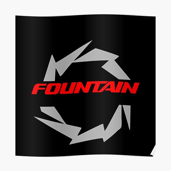 "Fountain Powerboats Boat" Poster for Sale by Shoppingidd | Redbubble