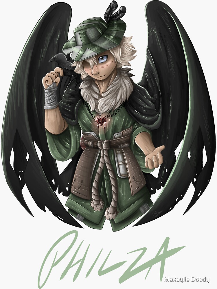 "Philza Minecraft Art" Sticker by Makaylie11 | Redbubble