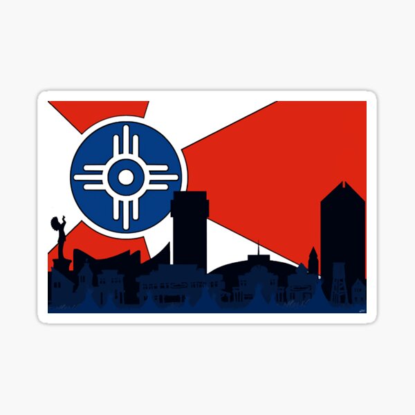 "Wichita " Sticker by MelissaK159669 | Redbubble