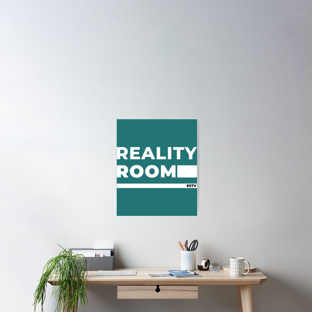 "Reality Room Block Logo " Poster for Sale by Lawponlineuk78 | Redbubble