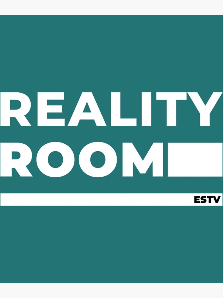 "Reality Room Block Logo " Poster for Sale by Lawponlineuk78 | Redbubble