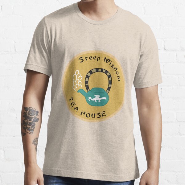 "Steep Wisdom Tea House" T-shirt for Sale by FakeLu | Redbubble | tea t ...