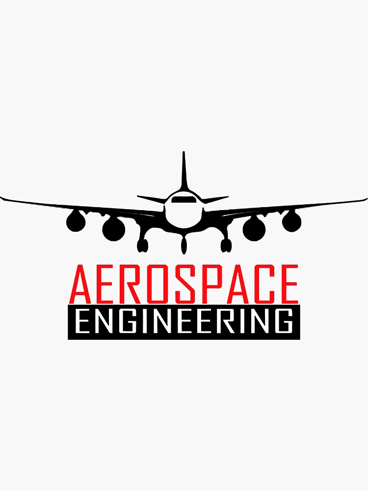 "aerospace engineering aeronautical aircraft " Sticker by ...