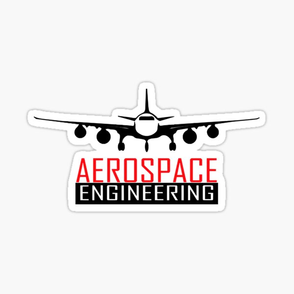 "aerospace engineering aeronautical aircraft " Sticker by ...