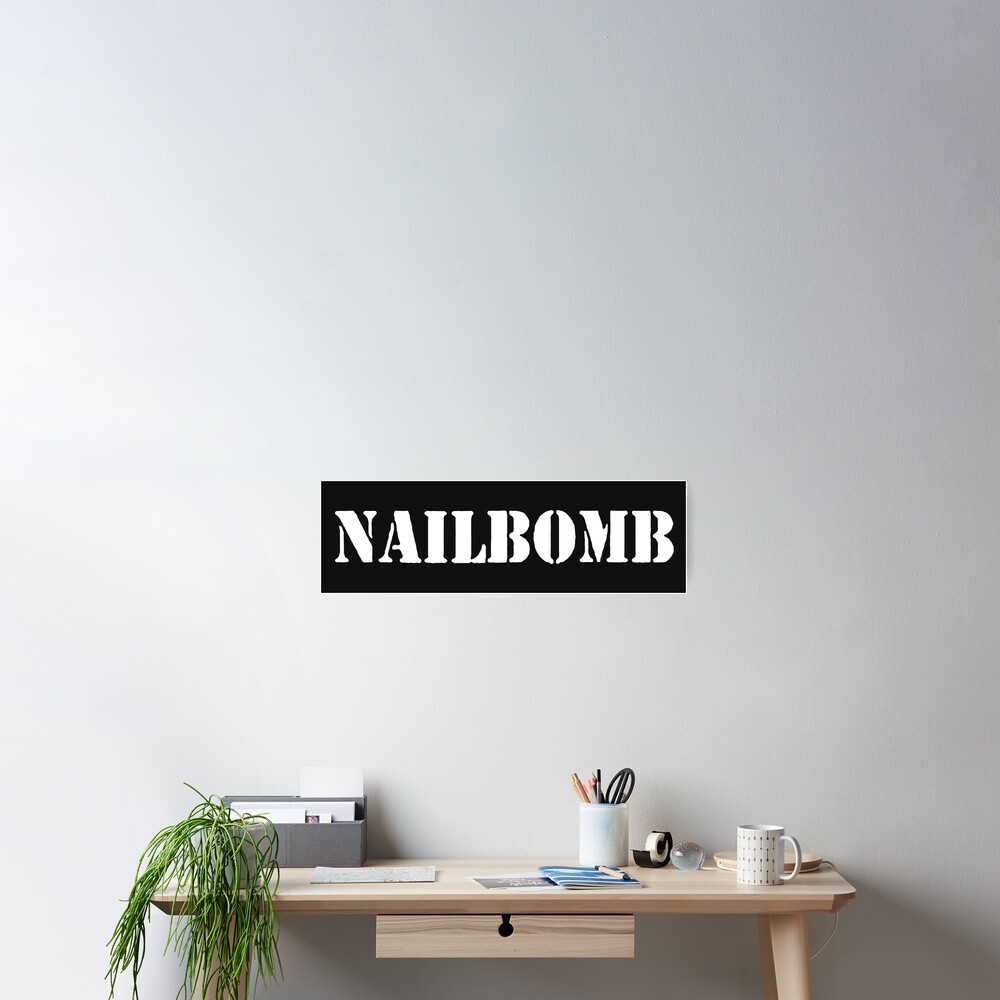 Póster «los mejores logotipos de nailbomb» de Thoulders | Redbubble