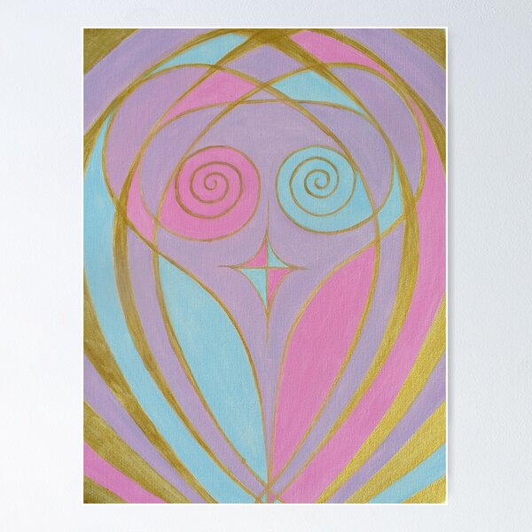 "Shin Aleph Hey: Twin Flame/Soul Mate" Poster for Sale by Clararty ...