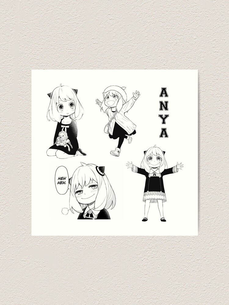 "spy x family | anya Pack" Art Print by Dex-Shop | Redbubble